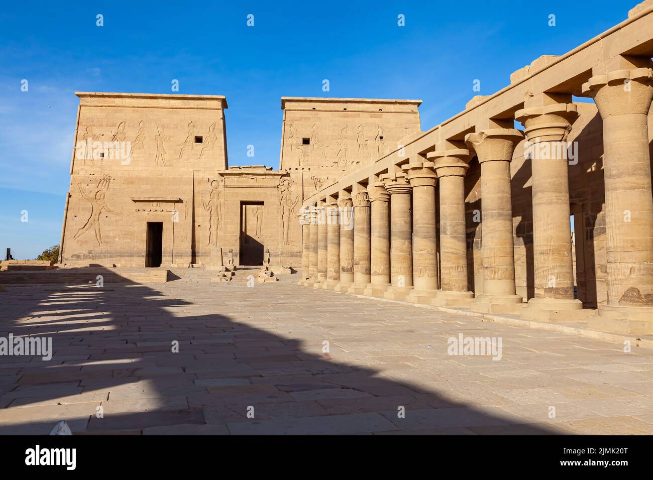 Aswan temple of isis hi-res stock photography and images - Alamy