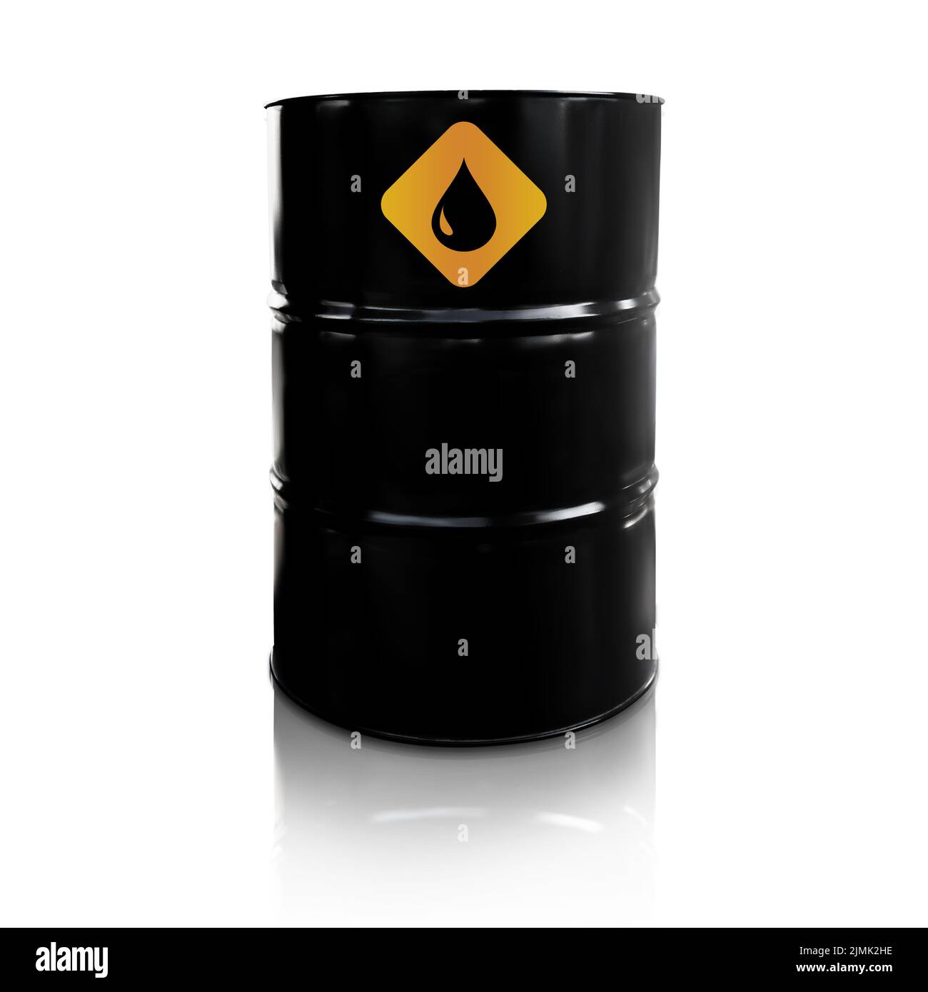 Oil industry concept with oil petrol barrel. 3D Illustration Stock ...