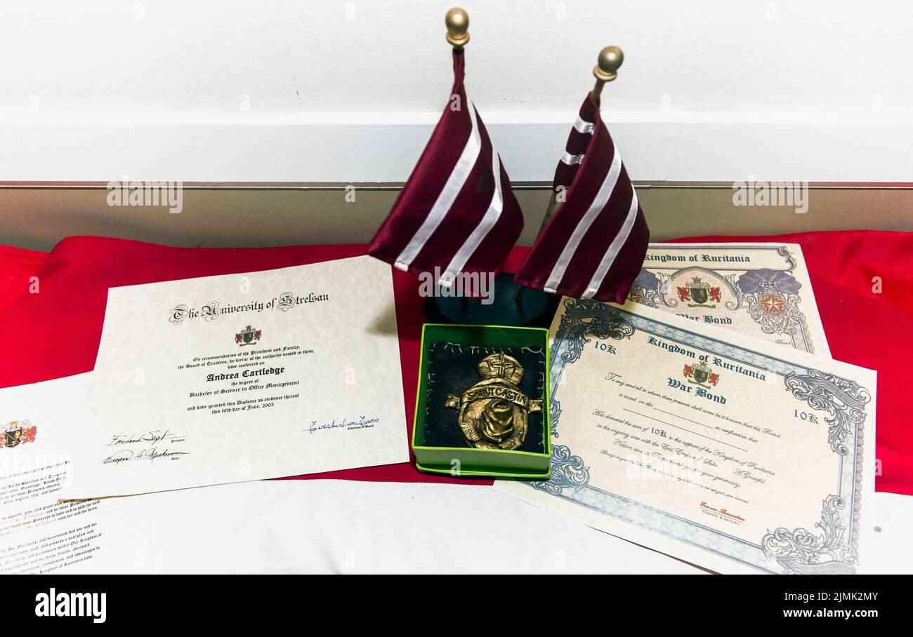 Las Vegas, Nevada, USA. 06th Aug, 2022. The Kingdom of Ruritania's ...