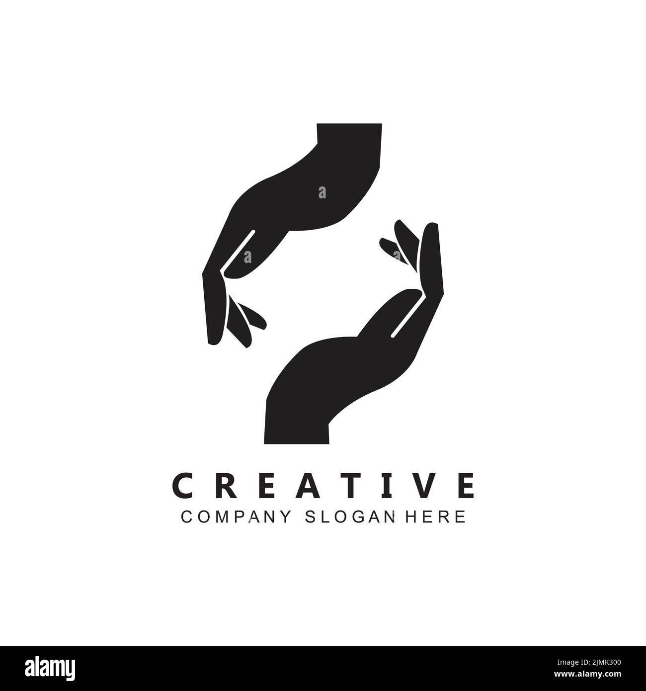 covid hygiene hand logo icon symbol Stock Vector Image & Art - Alamy