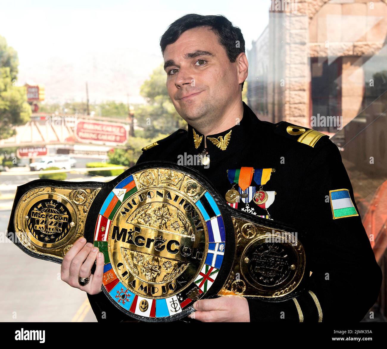 Las Vegas, Nevada, USA. 06th Aug, 2022. Commodore JONATHAN MILLER of ...