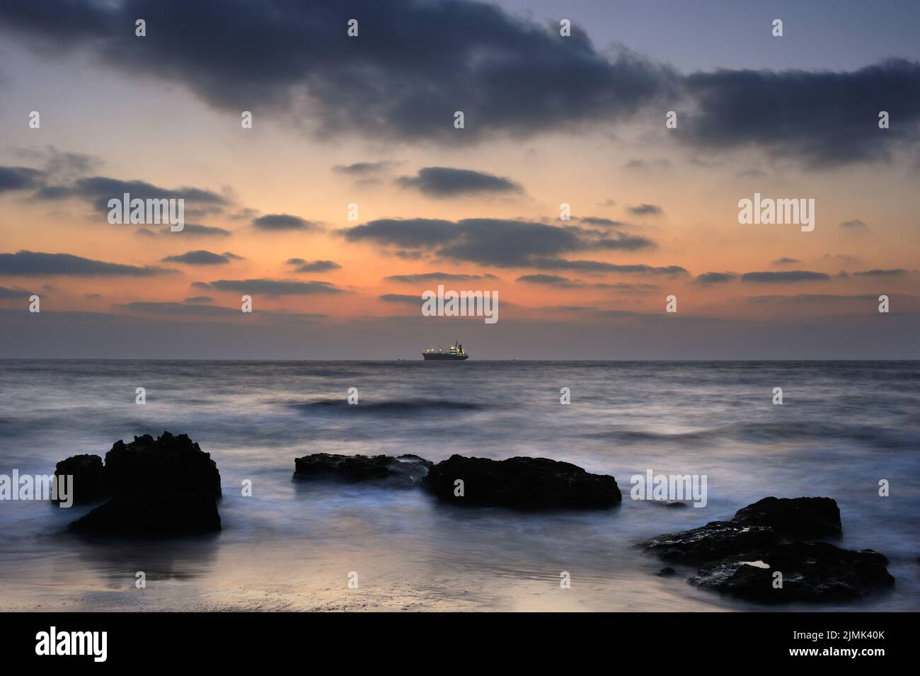 Mediterranean Coast Israel Stock Photo - Alamy