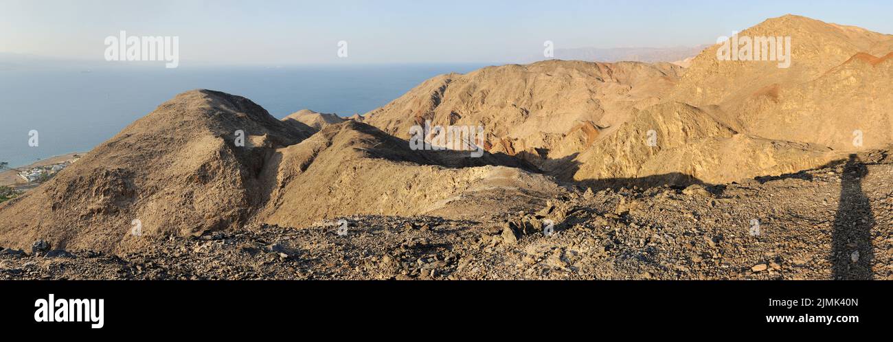 Panorama of the Red Sea Mountains Stock Photo - Alamy