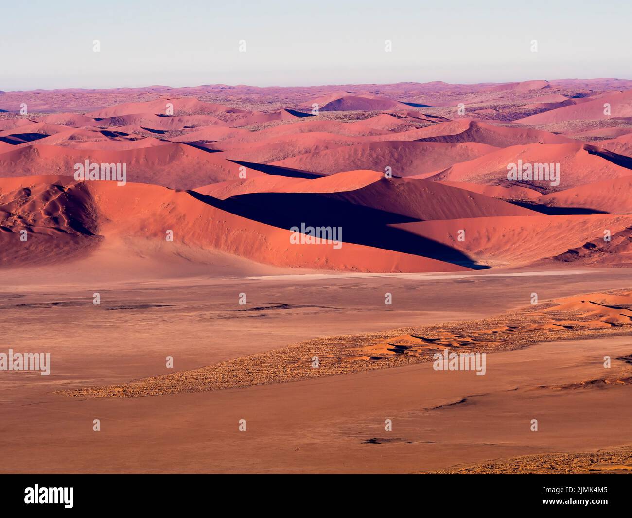 The red dunes of the Namib Desert Stock Photo - Alamy