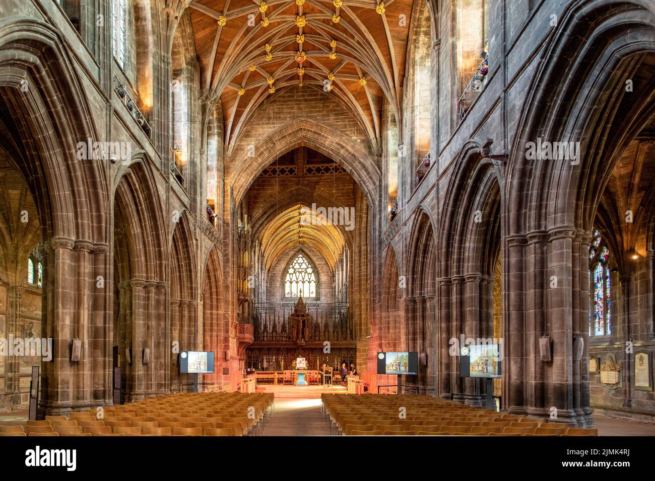 Inside chester cathedral hi-res stock photography and images - Alamy
