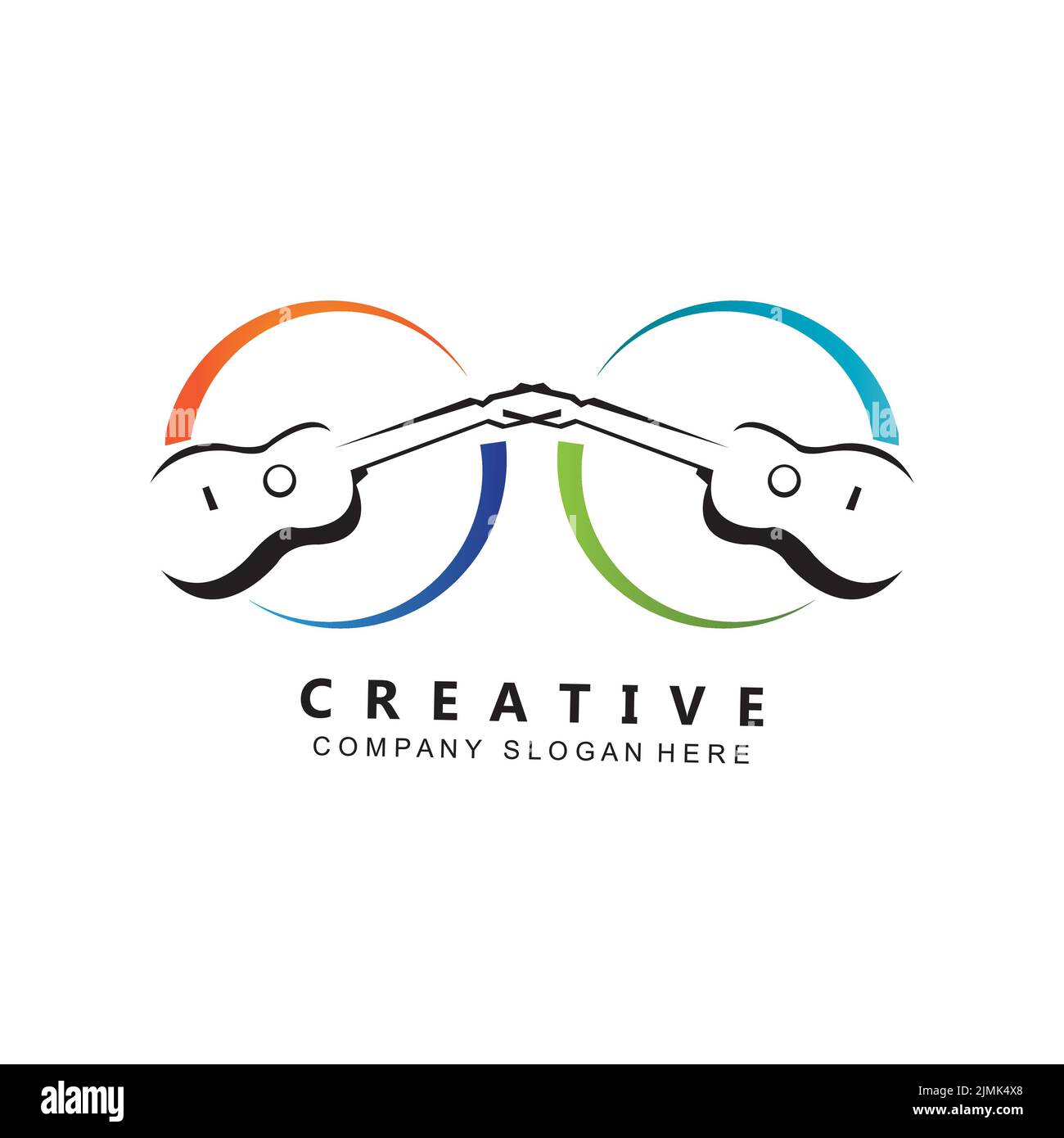 musician musical instrument guitar logo template vector icon Stock ...