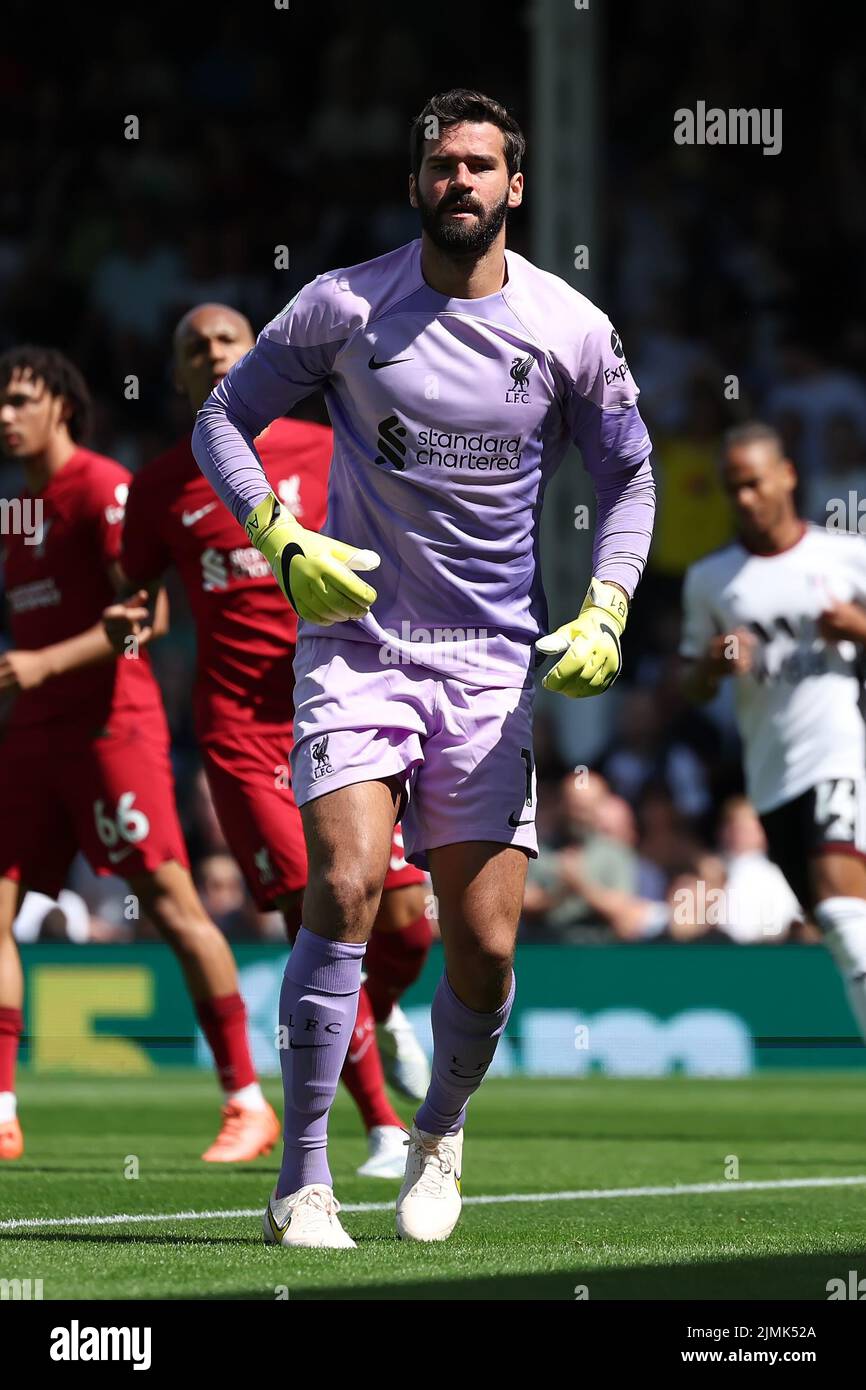 Alisson becker of liverpool hi-res stock photography and images - Alamy