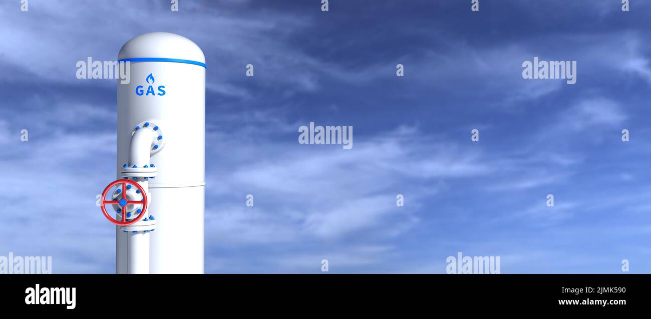 Liquid Gas Tank Stock Photo - Alamy