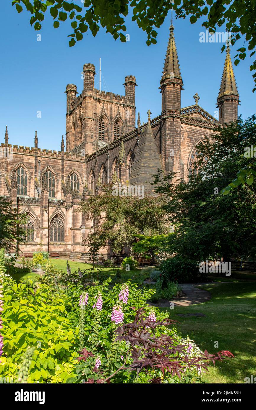 Magnificent chester cathedral hi-res stock photography and images - Alamy