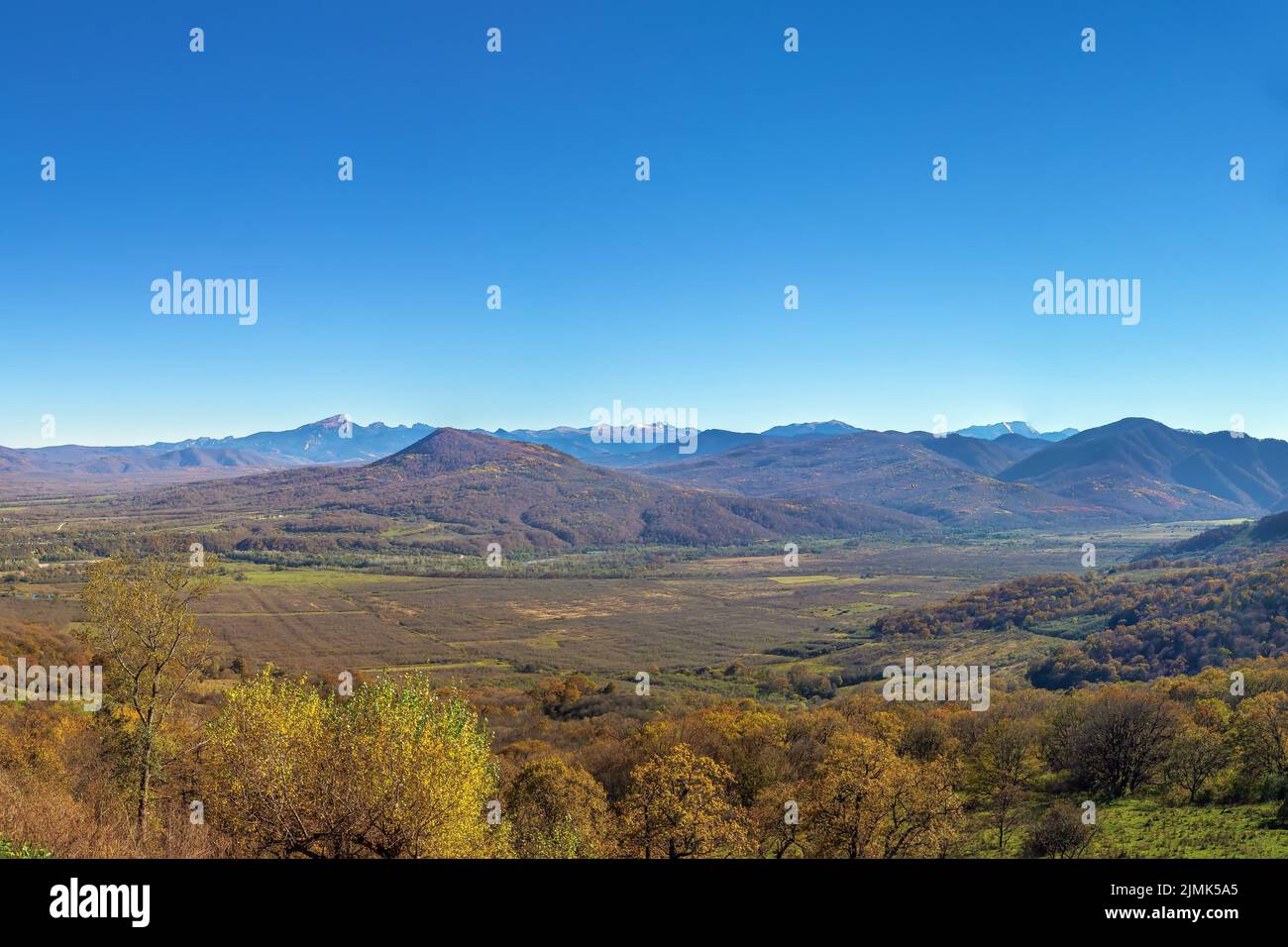 Mountain landscape, Adygea, Russia Stock Photo - Alamy