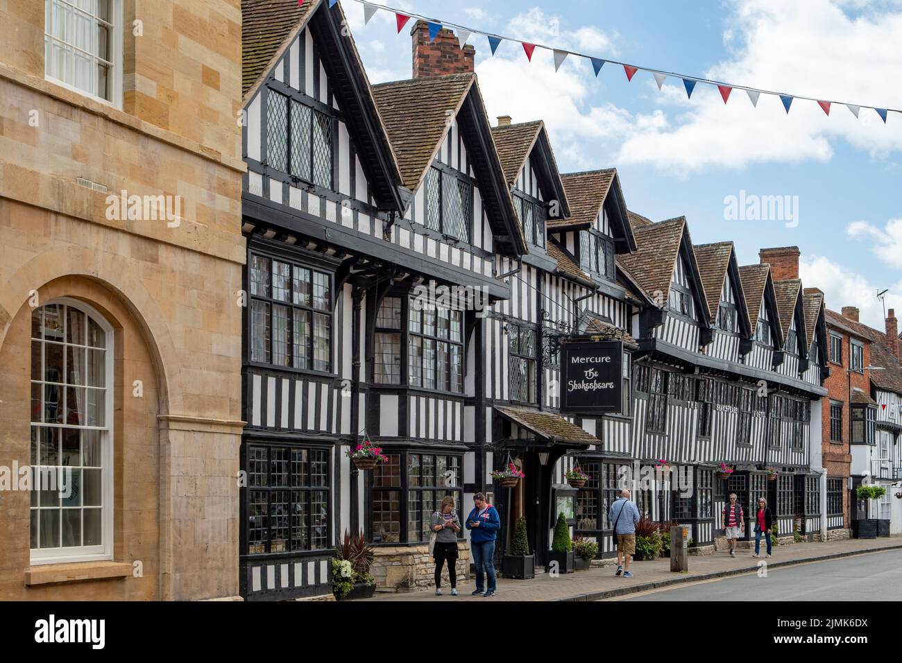 The Shakespeare Inn, Stratford Upon Avon, Warwickshire, England Stock ...