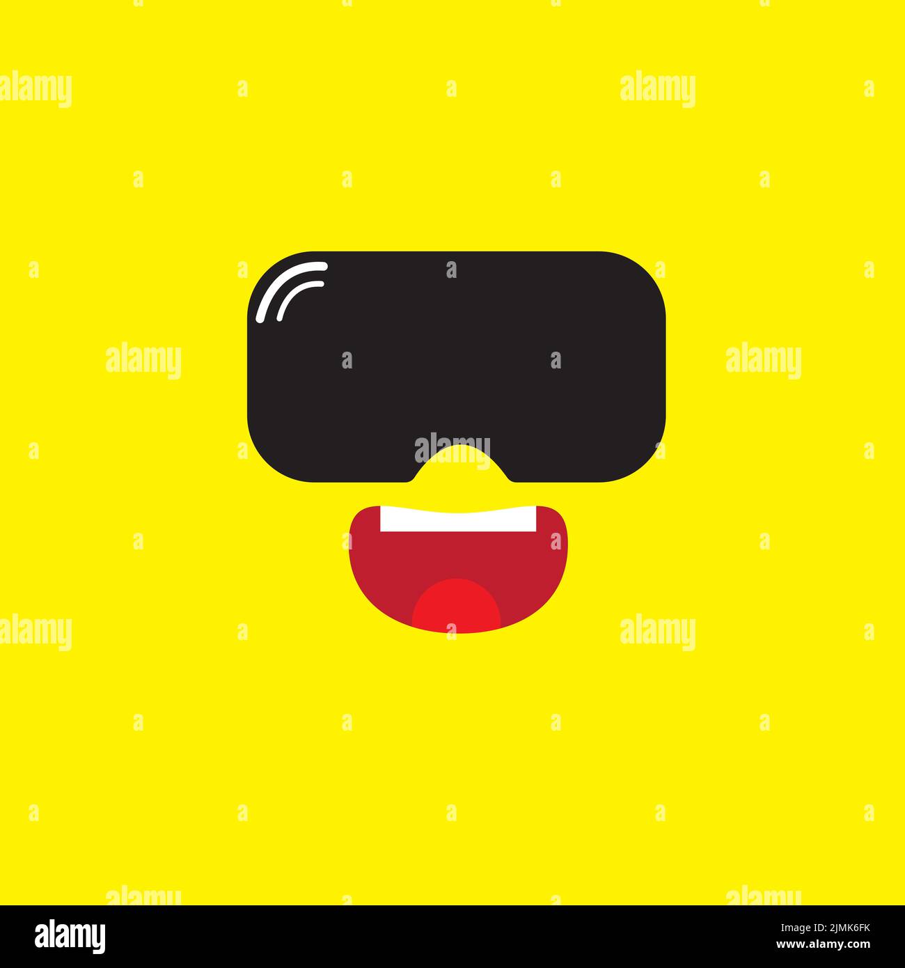 emoji cartoon feeling logo icon symbol Stock Vector Image & Art - Alamy