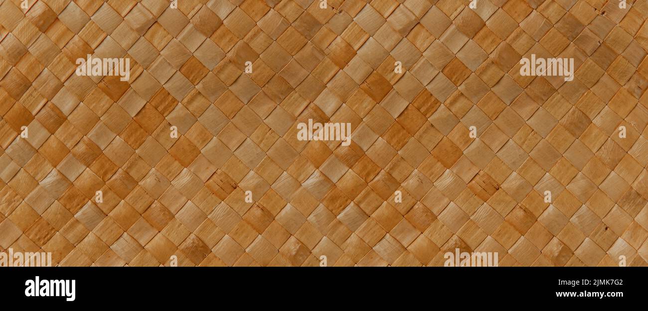 Brown braided reed texture background Stock Photo - Alamy