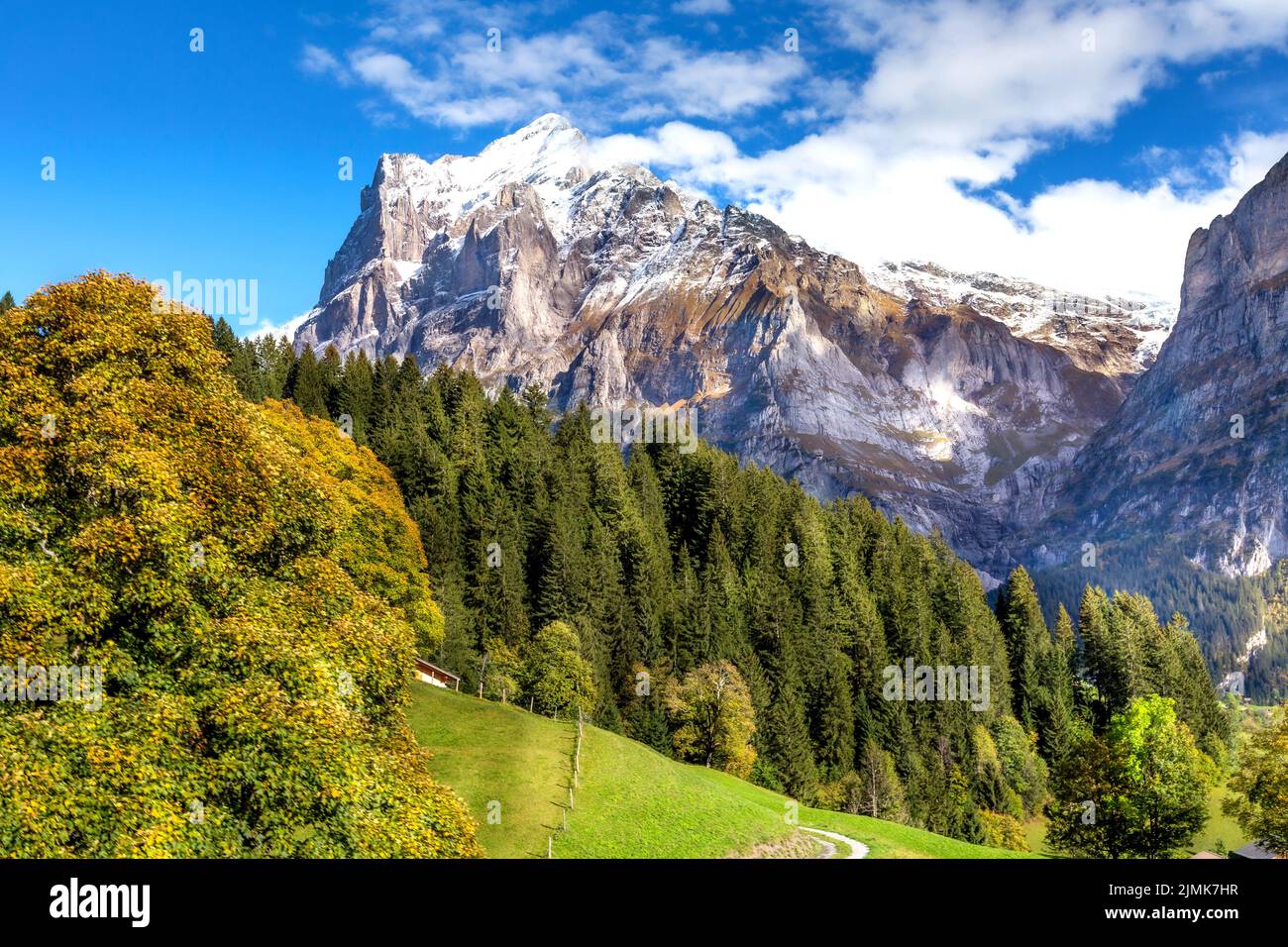 Switzerland grindelwald snow hi-res stock photography and images - Alamy