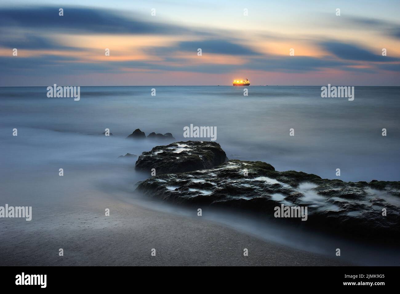 Mediterranean Coast Israel Stock Photo - Alamy