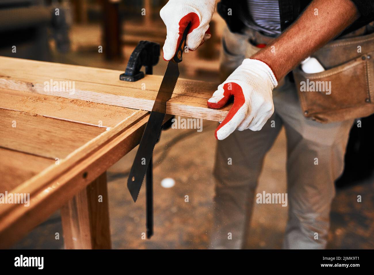 Our wood is a cut above the rest. an unrecognizable carpenter cutting ...