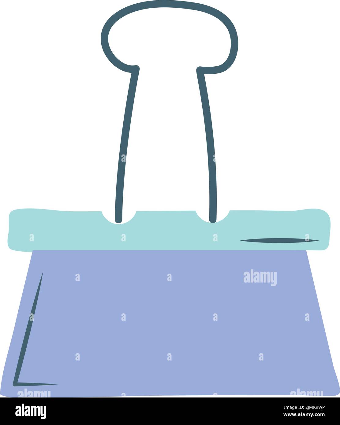 binder clip design Stock Vector Image & Art - Alamy