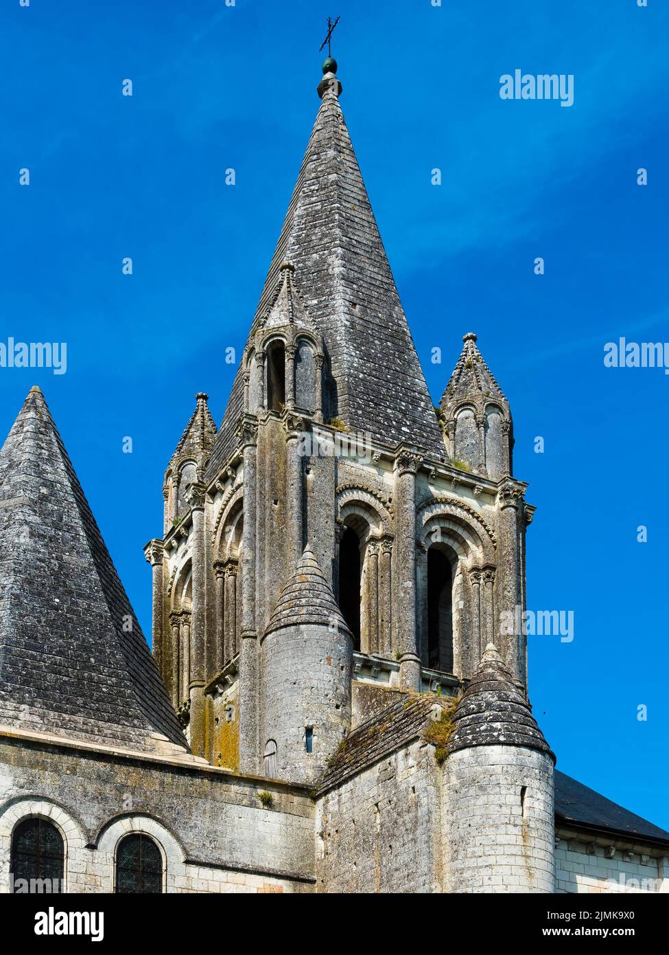 Church of St. Urs am Schloss Loches Stock Photo - Alamy