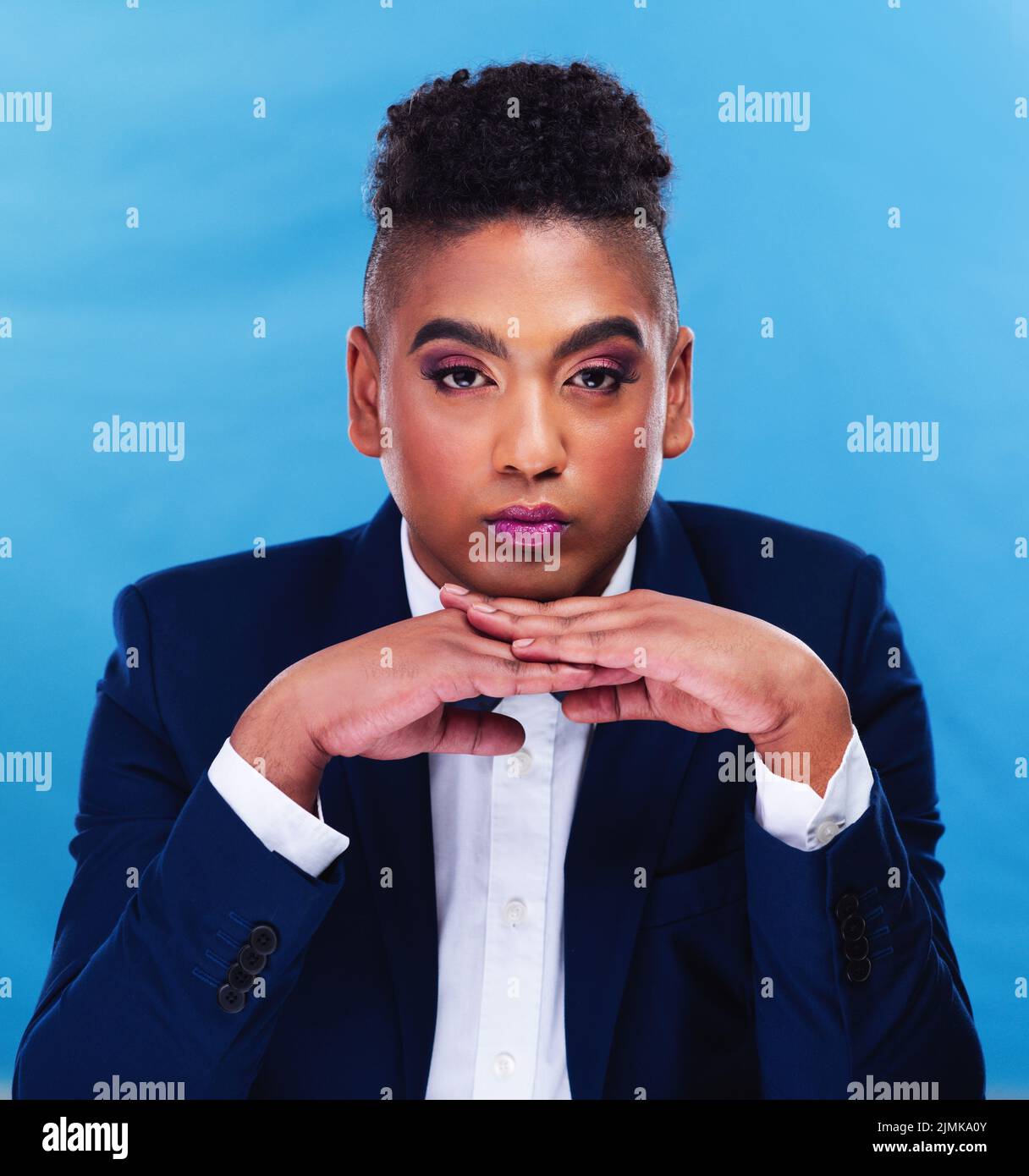 Some matters need my serious attention. Portrait of a gender fluid ...