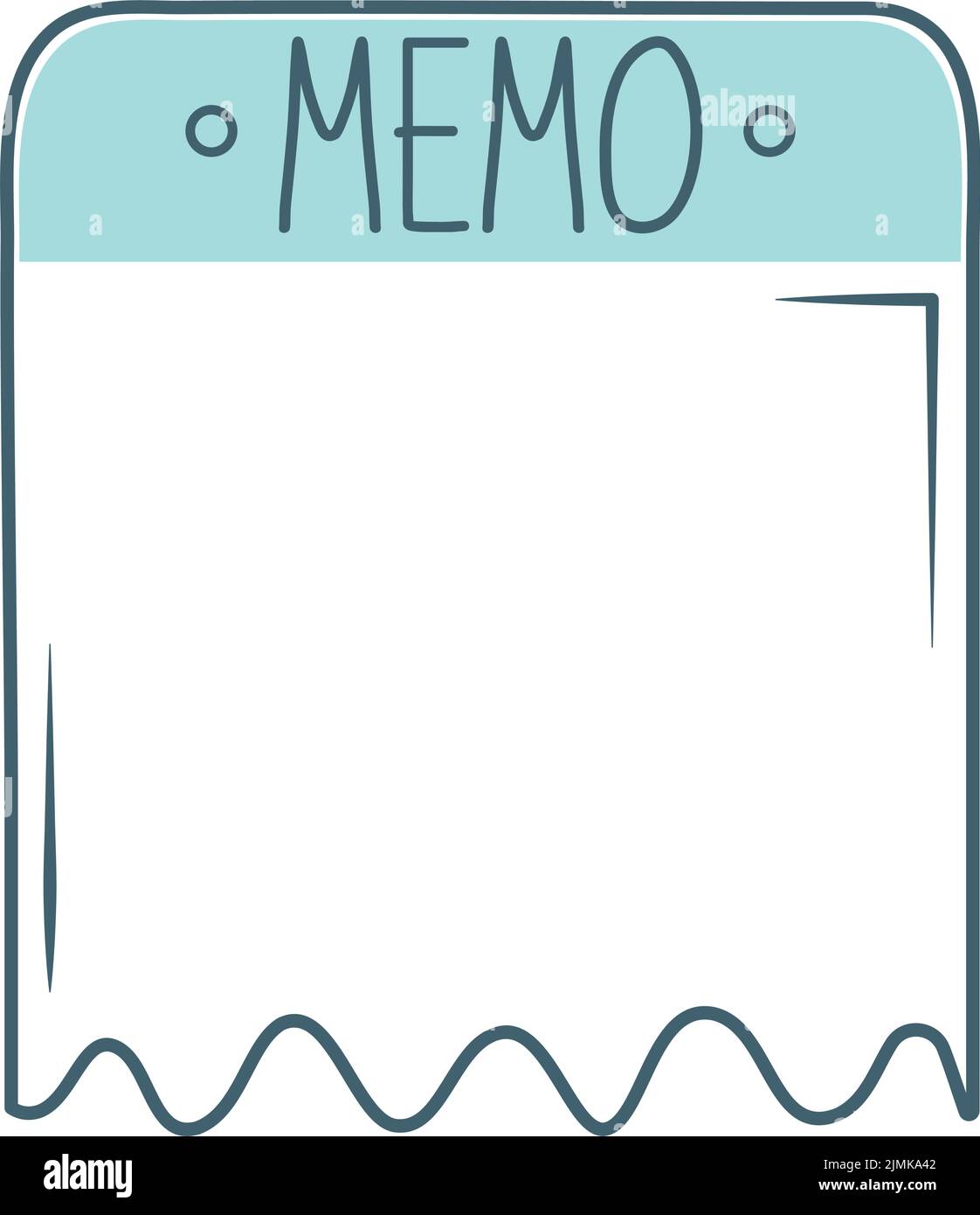 blue memo design Stock Vector Image & Art - Alamy