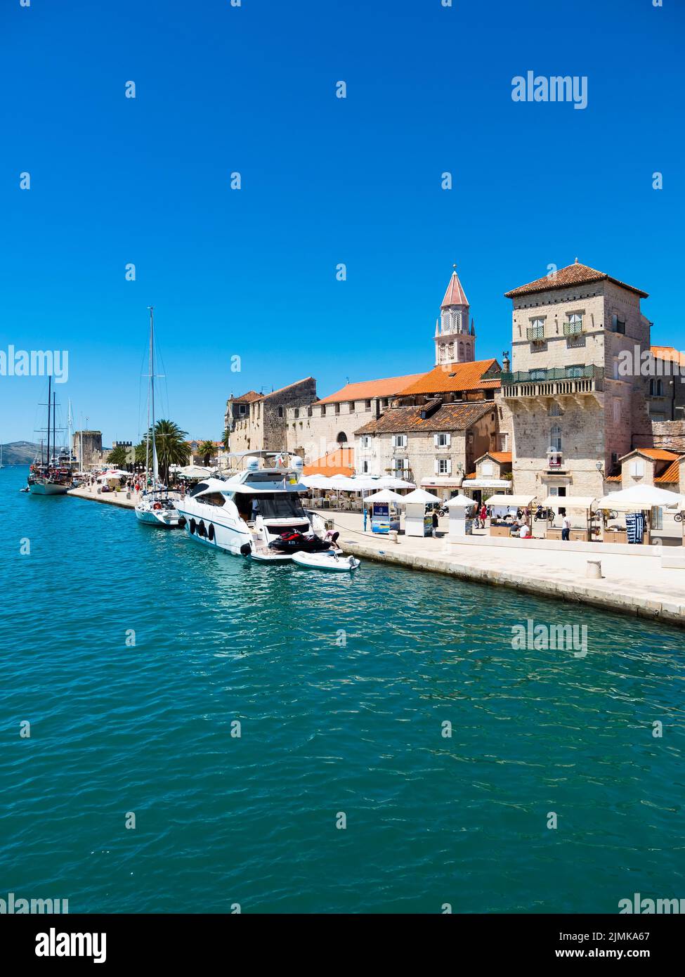 Riva Promenade and Palace Stock Photo - Alamy