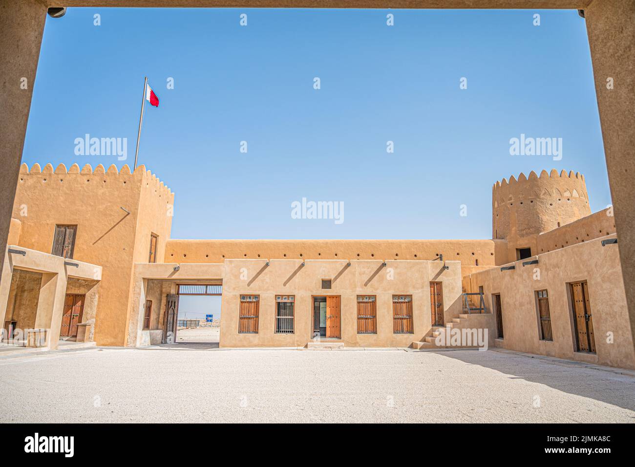 Al Zubarah Fort is a World Heritage Site in Qatar for the 2022 for FIFA ...