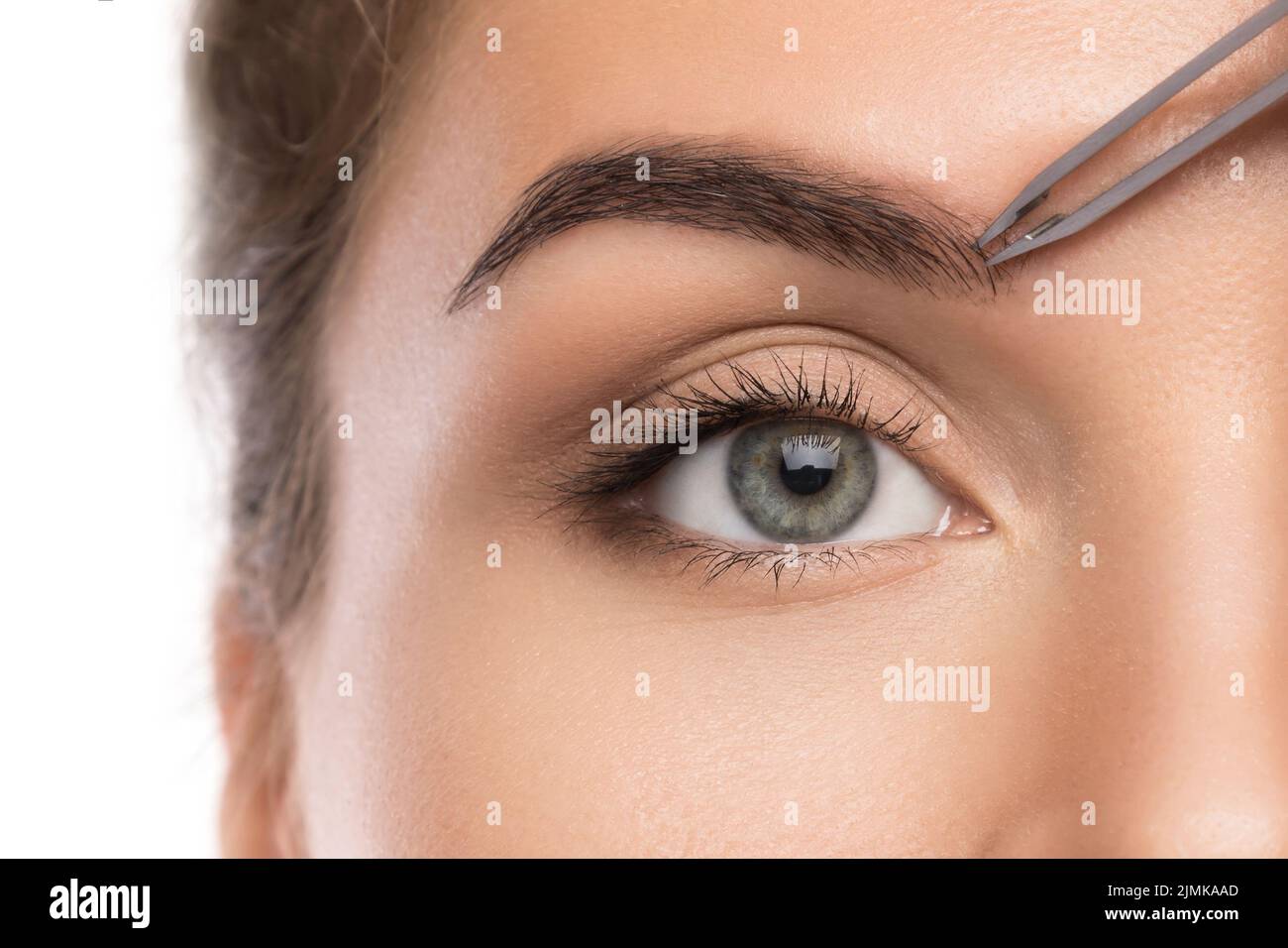 Professional woman face detail hi-res stock photography and images - Alamy