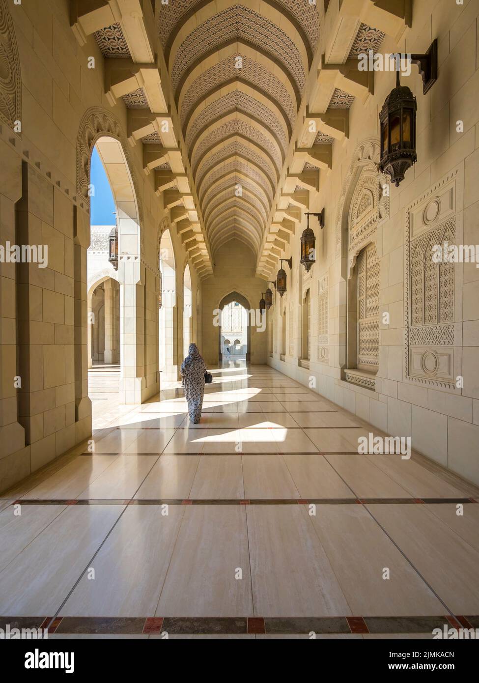 Great Sultan Qabus Mosque Stock Photo - Alamy