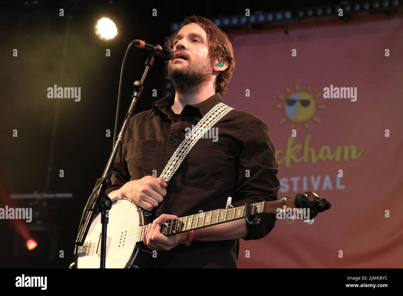 Andy Yates, founding member, banjo player and baritone vocalist with ...