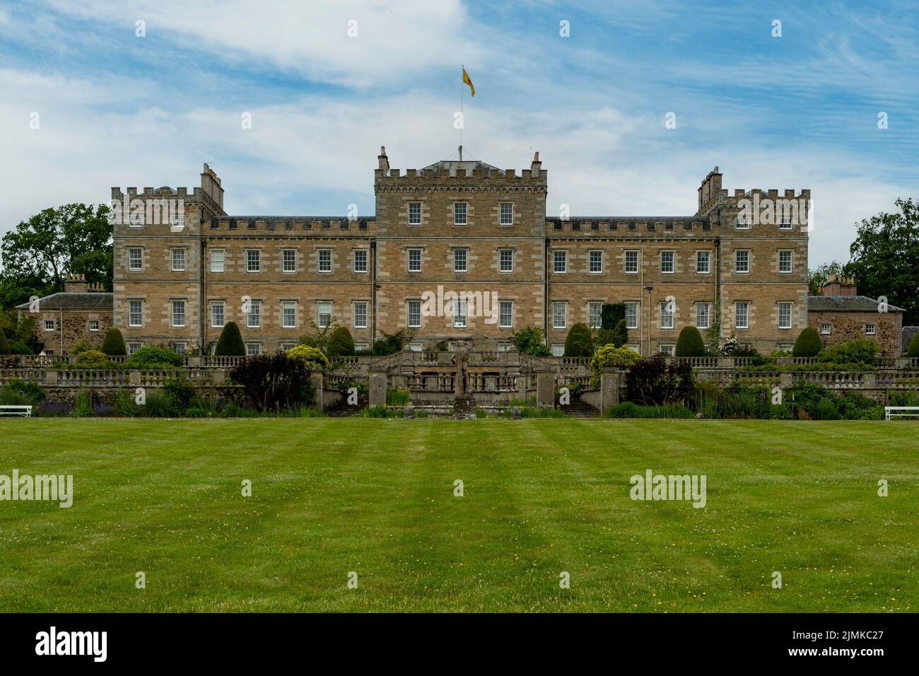 Mellerstain House, Gordon, The Borders, Scotland Stock Photo - Alamy