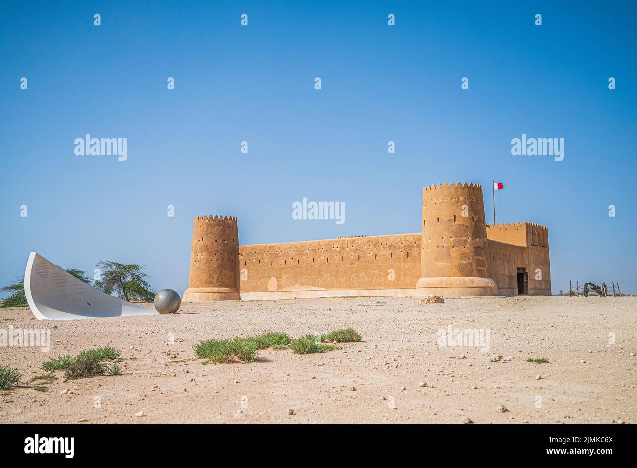 Al Zubarah Fort is a World Heritage Site in Qatar for the 2022 for FIFA ...