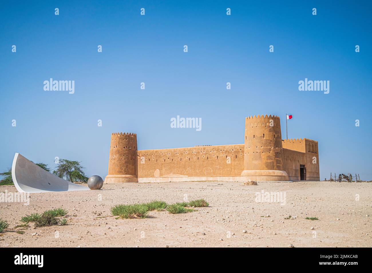 Al Zubarah Fort is a World Heritage Site in Qatar for the 2022 for FIFA ...