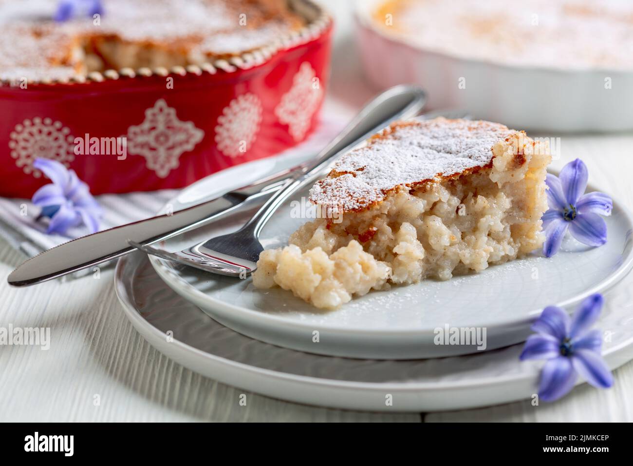 Italian rice cake Stock Photo - Alamy