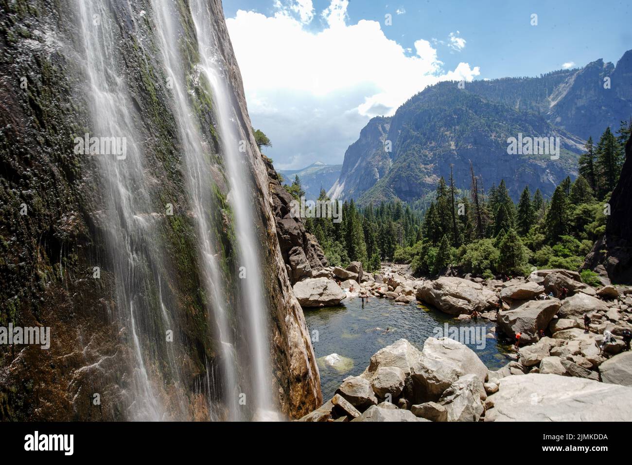 California, United States. 03rd Aug, 2022. The landscape of Yosemite ...