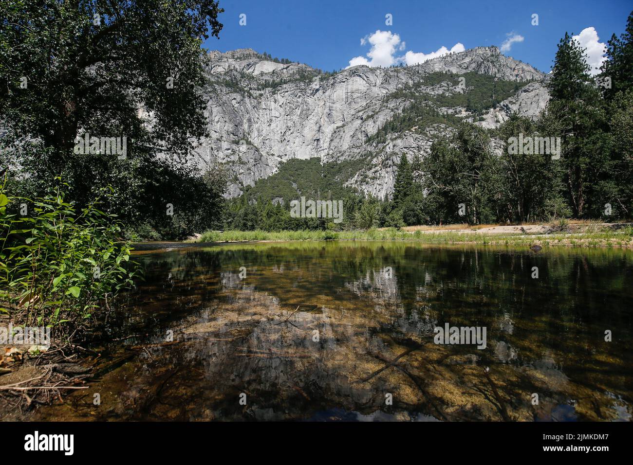 The landscape of Yosemite National Park. Yosemite National Park, a ...