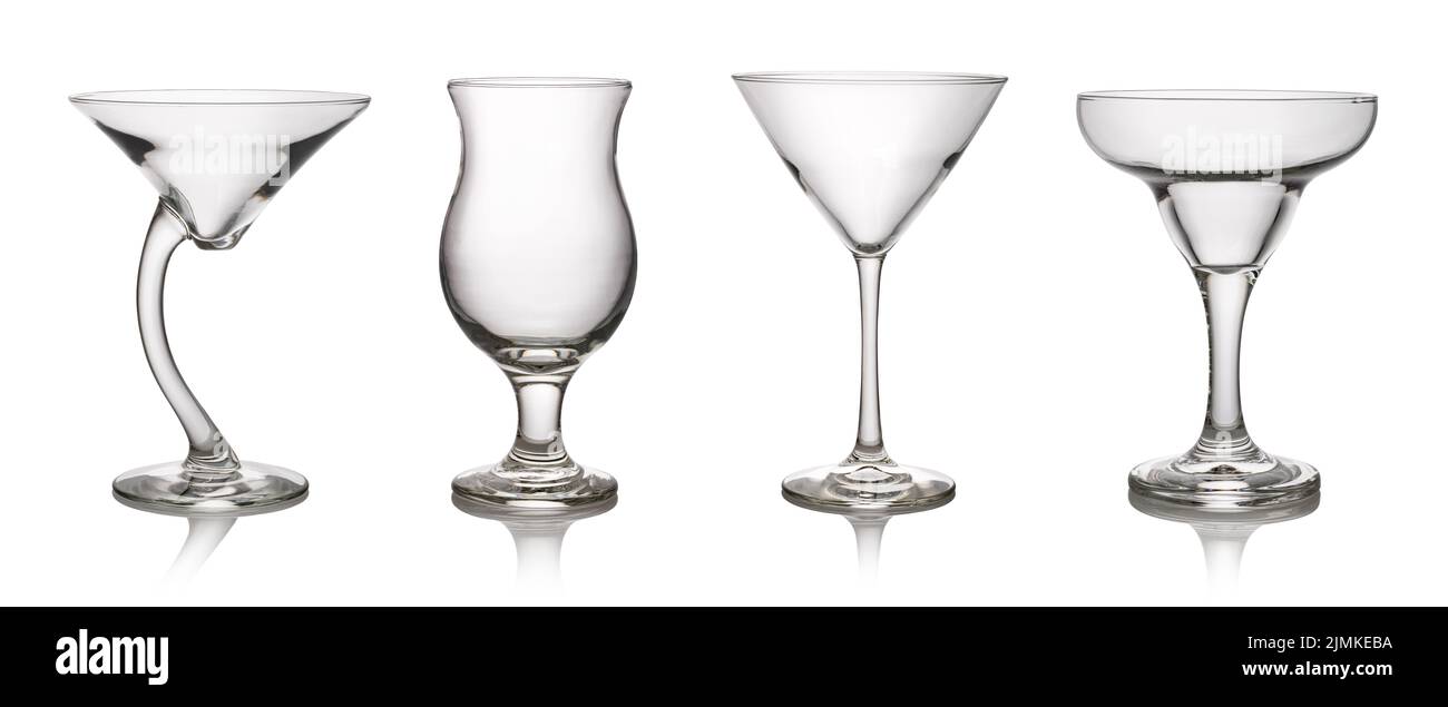 Glass on a white background Stock Photo - Alamy