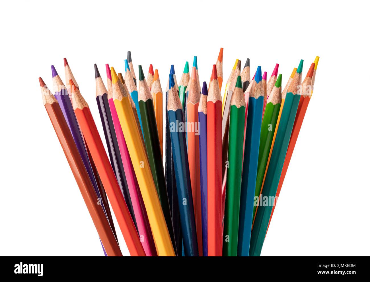 Color pencils set Stock Photo - Alamy
