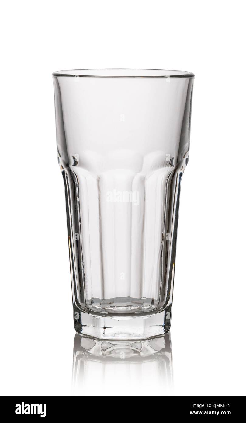 Glass on a white background Stock Photo - Alamy