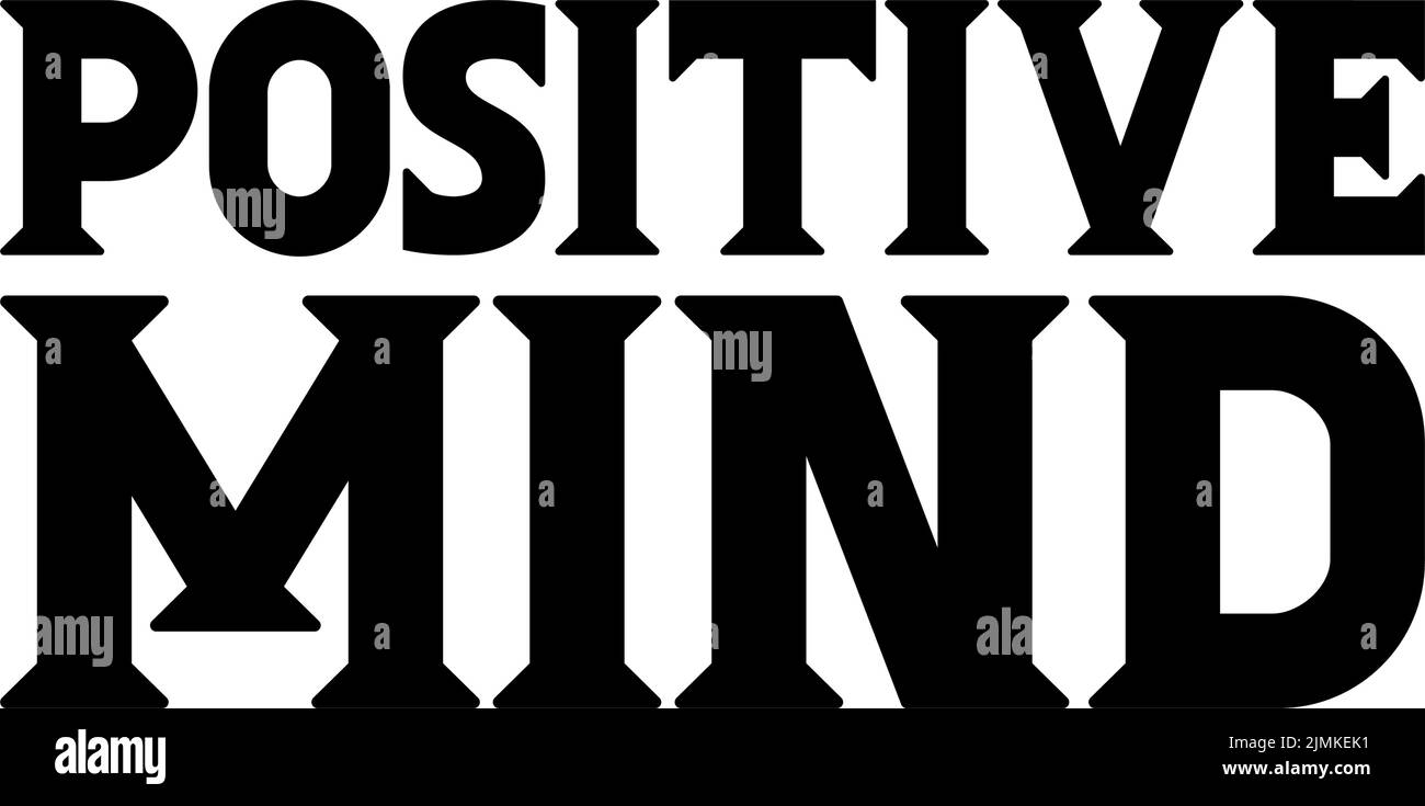 illustration of positive mind Stock Vector Image & Art - Alamy