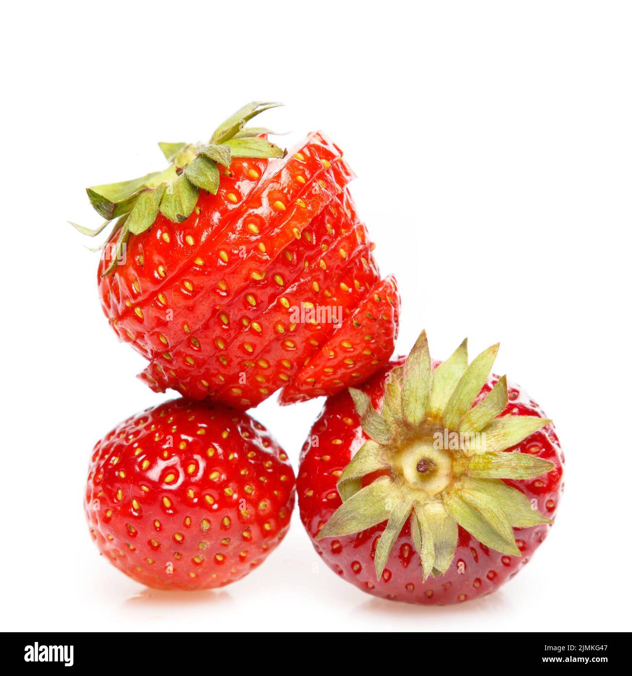 Beautiful ripe juicy strawberry on hi-res stock photography and images ...