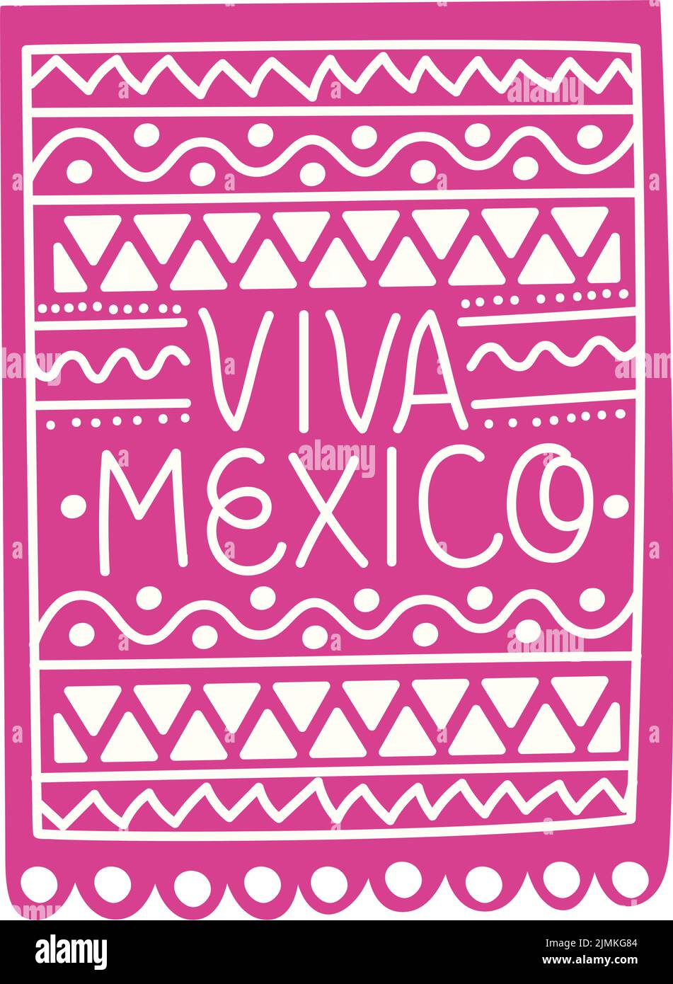 pink mexican garland Stock Vector Image & Art - Alamy