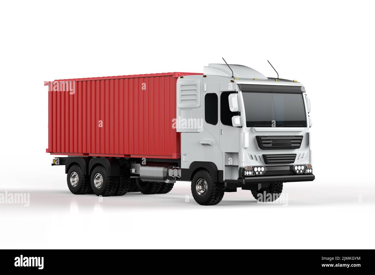 Cargo tractor Cut Out Stock Images & Pictures - Alamy