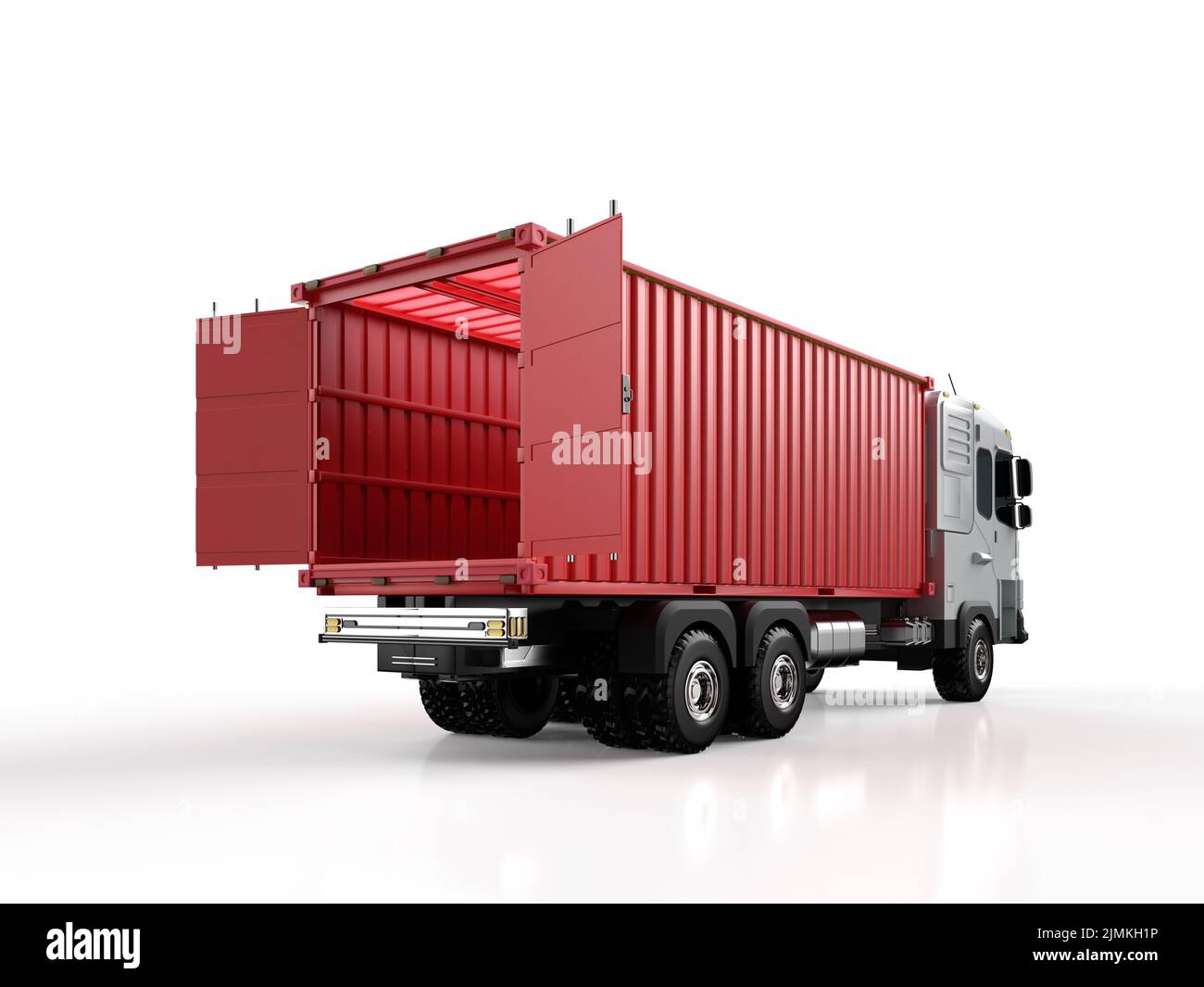 Empty car trailer Cut Out Stock Images & Pictures - Alamy