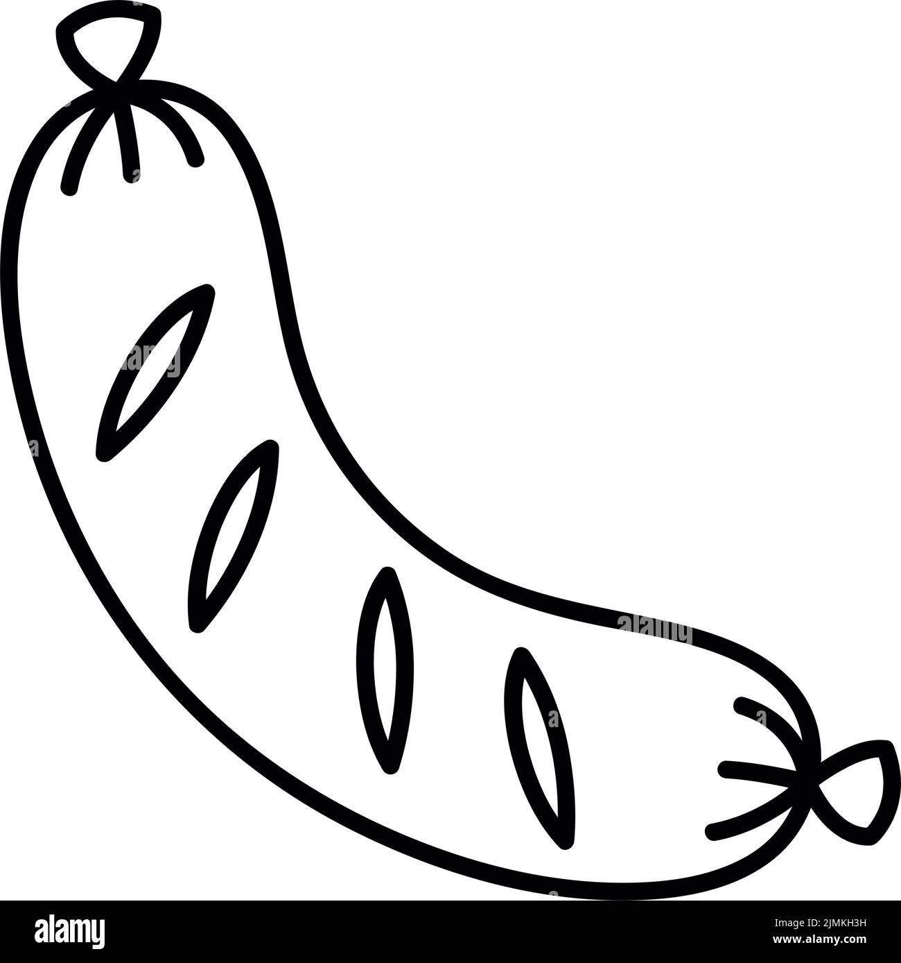 german sausage design Stock Vector Image & Art - Alamy