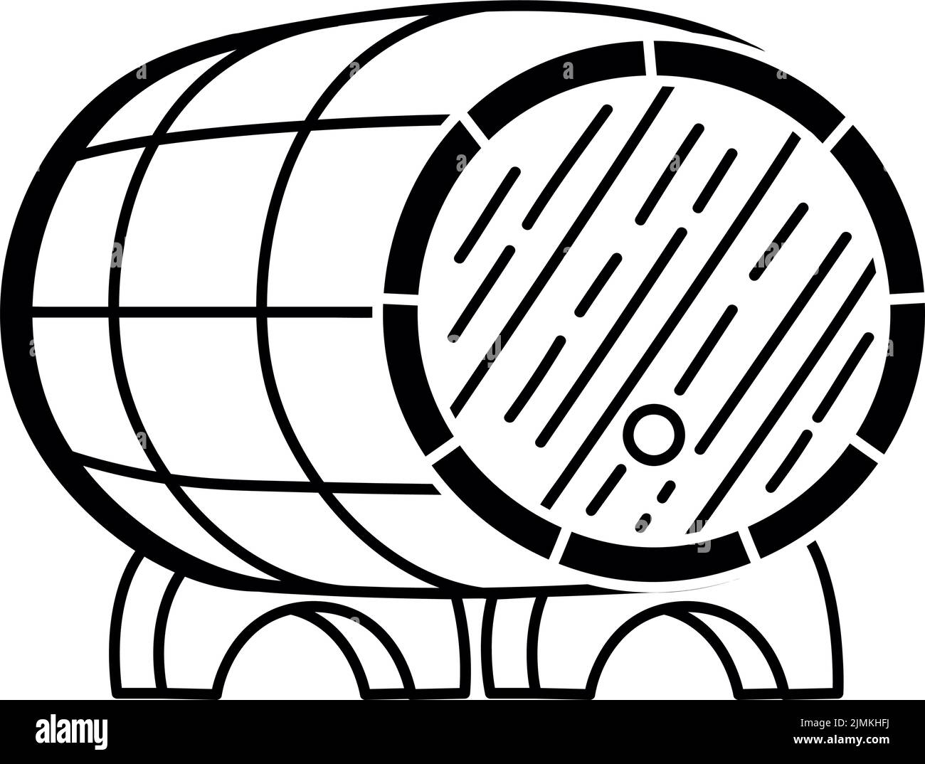 beer barrel icon Stock Vector Image & Art - Alamy