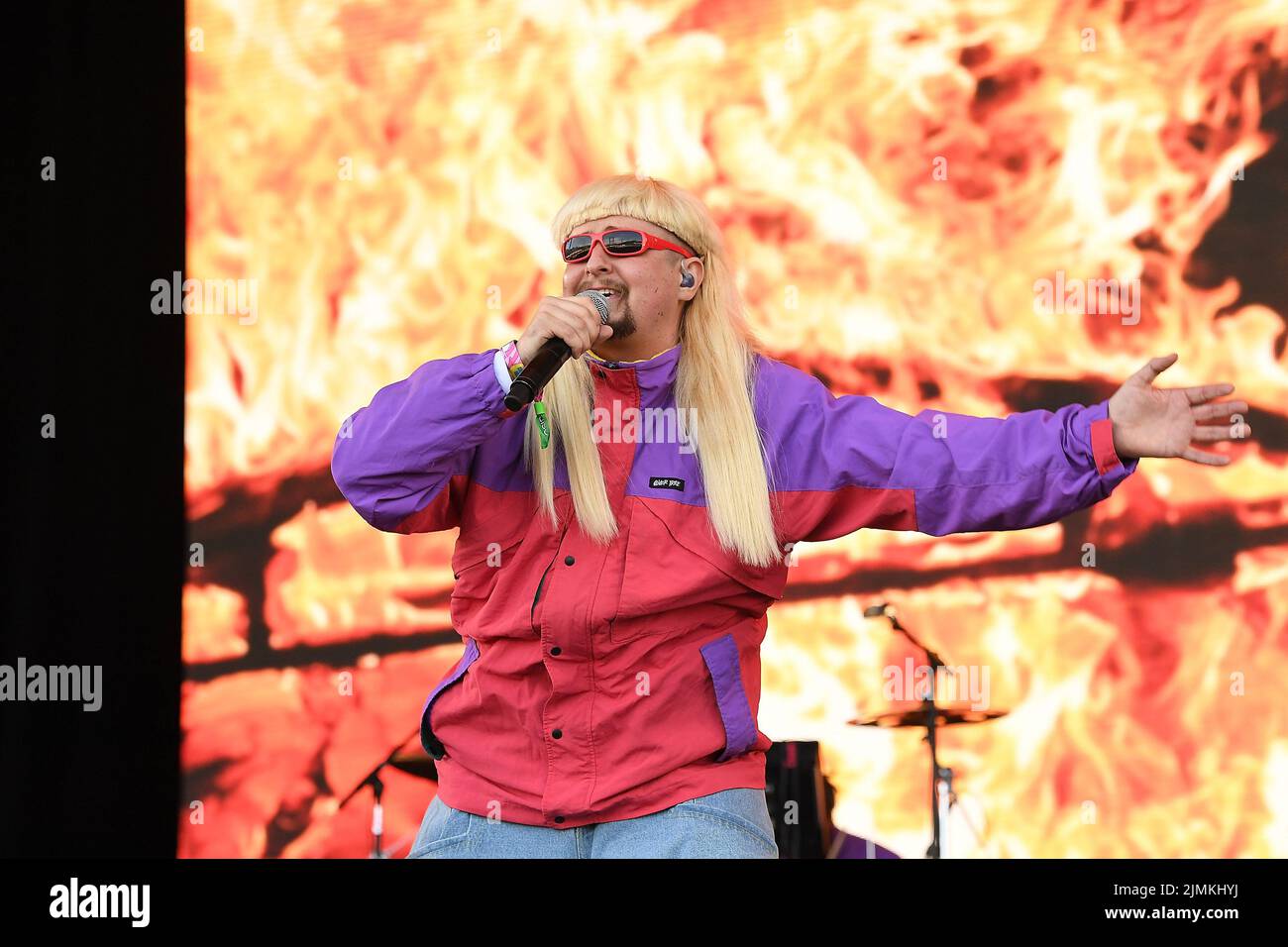 Oliver Tree performs during the 2022 Outside Lands Music and Arts ...