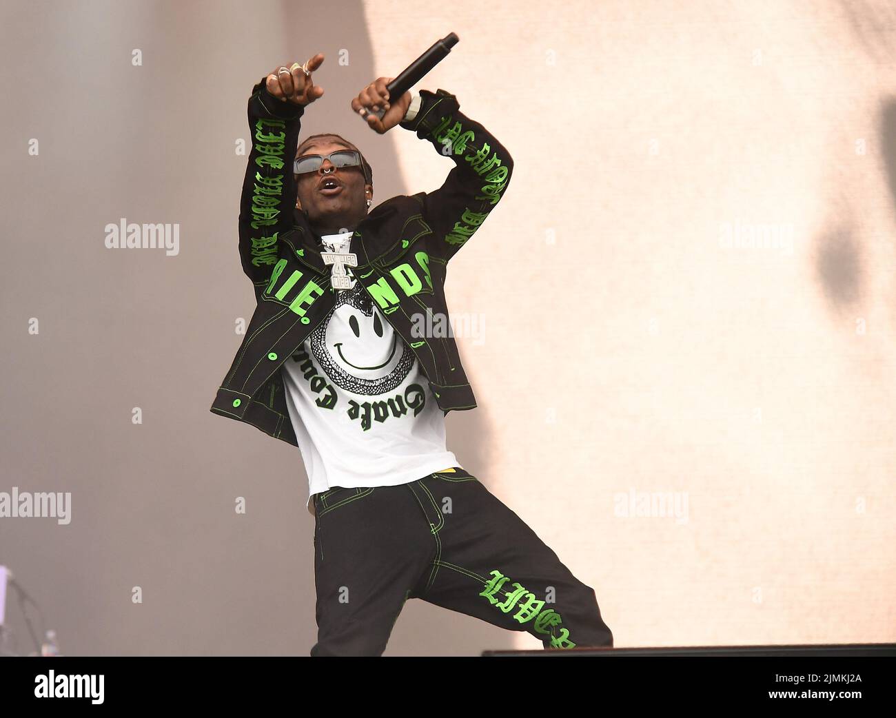 Lil Uzi Vert performs during the 2022 Outside Lands Music and Arts ...