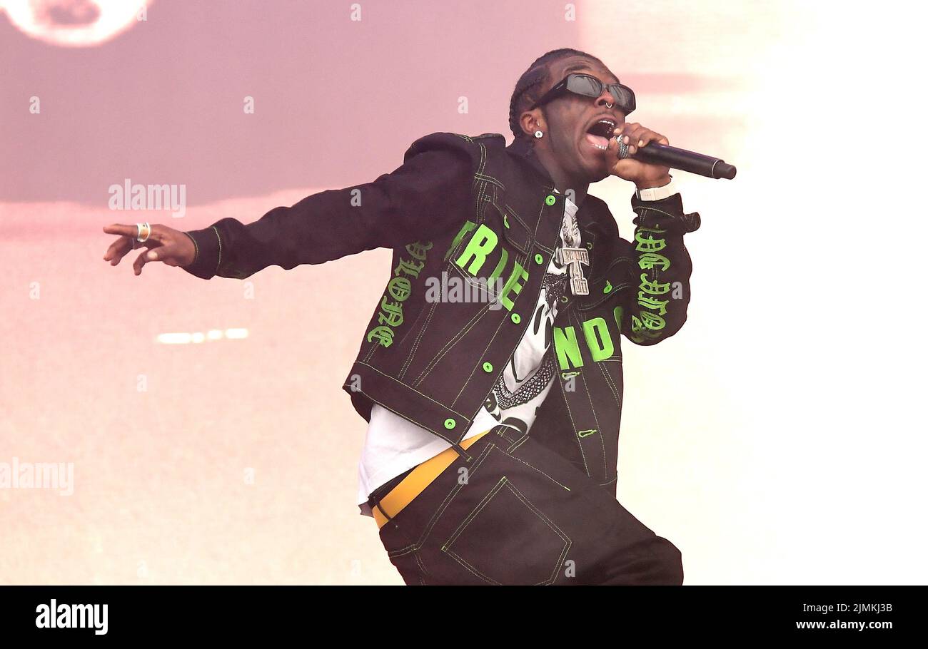 Lil Uzi Vert performs during the 2022 Outside Lands Music and Arts ...