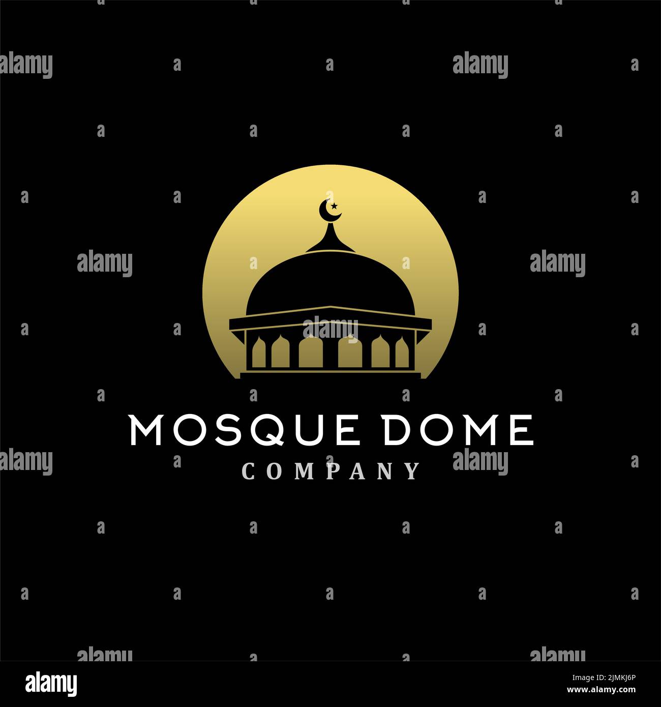 Mosque logo hi-res stock photography and images - Alamy