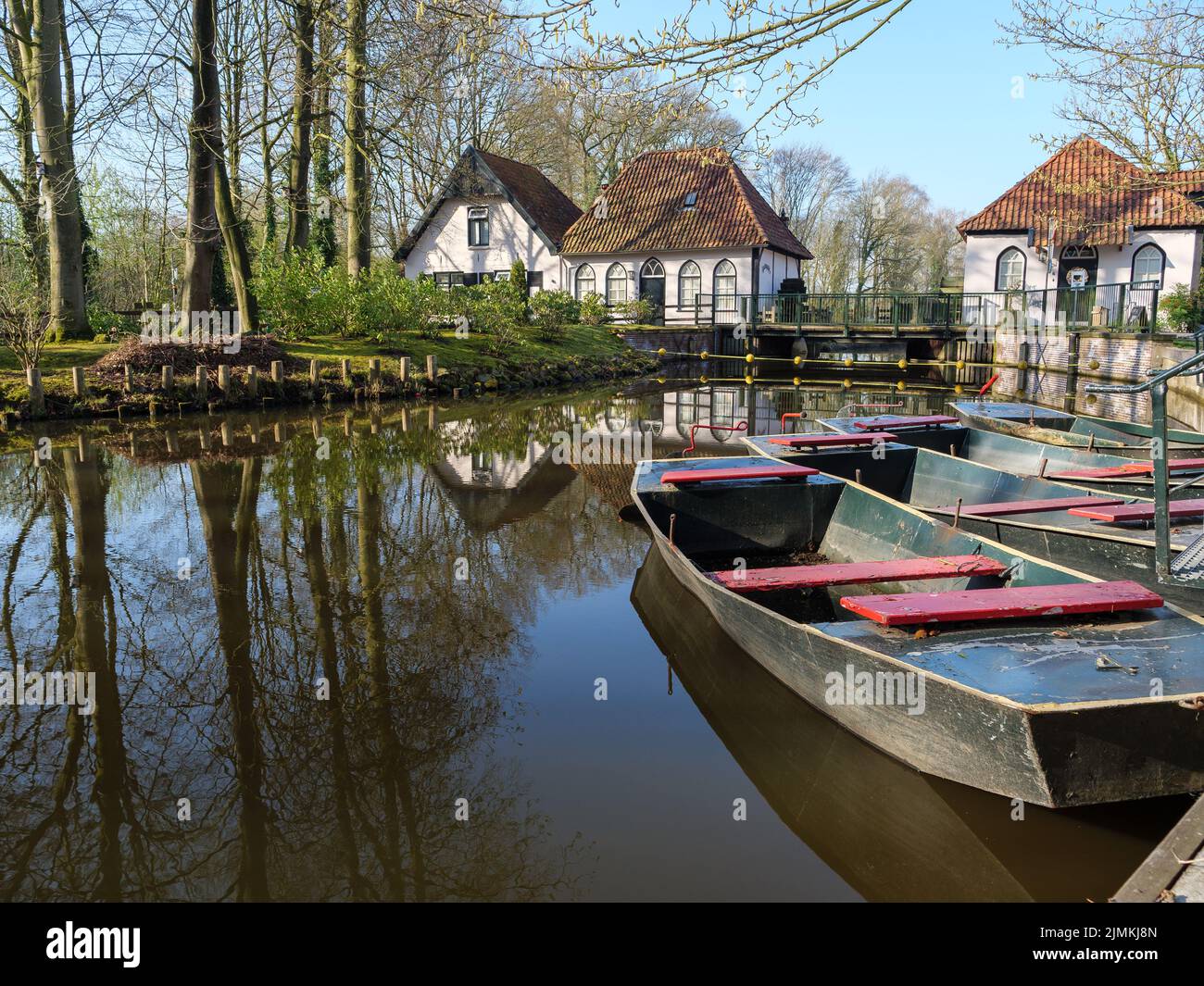 Watermill in the netherlands Stock Photo - Alamy